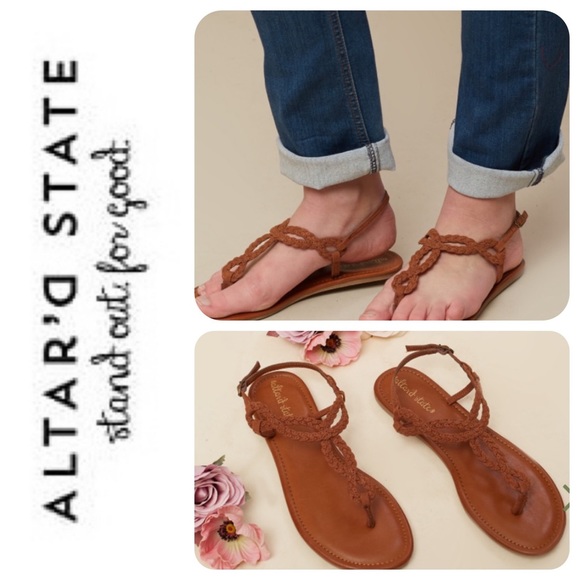 Altar'd State | Shoes | Altard State Anette Sandals All Sizes Nwt ...